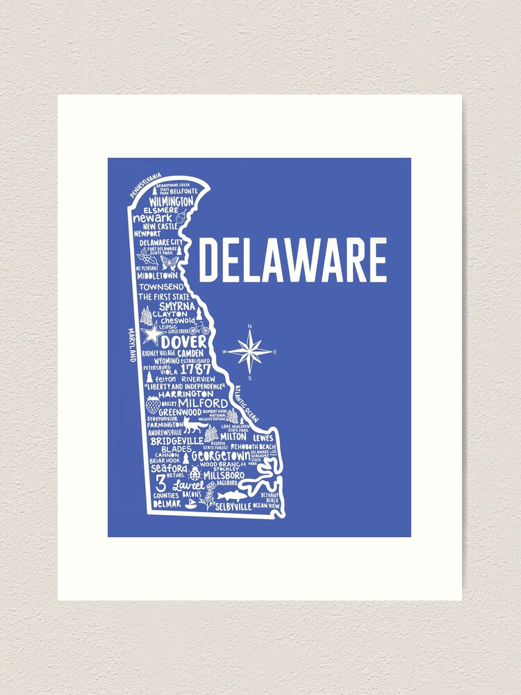 Del Mar Delaware Street Map