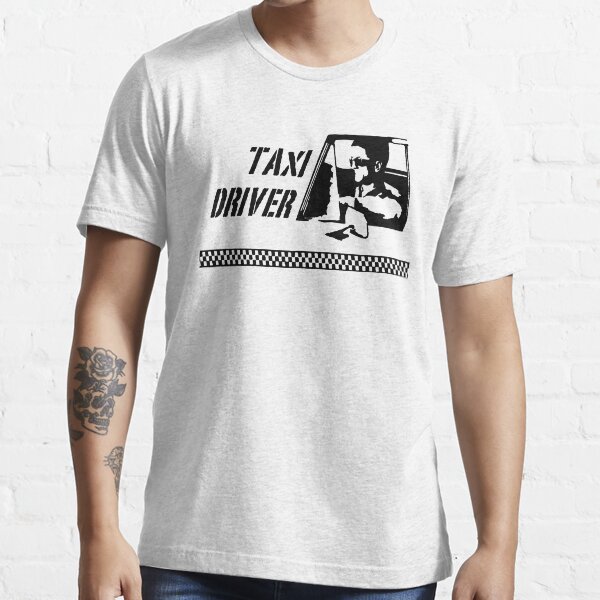 "Taxi Driver (black)" T-shirt for Sale by natbern | Redbubble | bernat ...