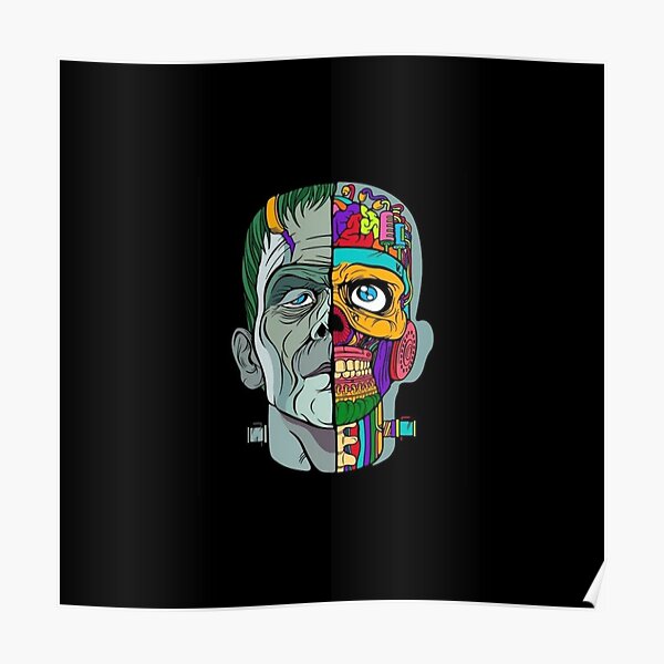 "Half died " Poster by davidmichel | Redbubble