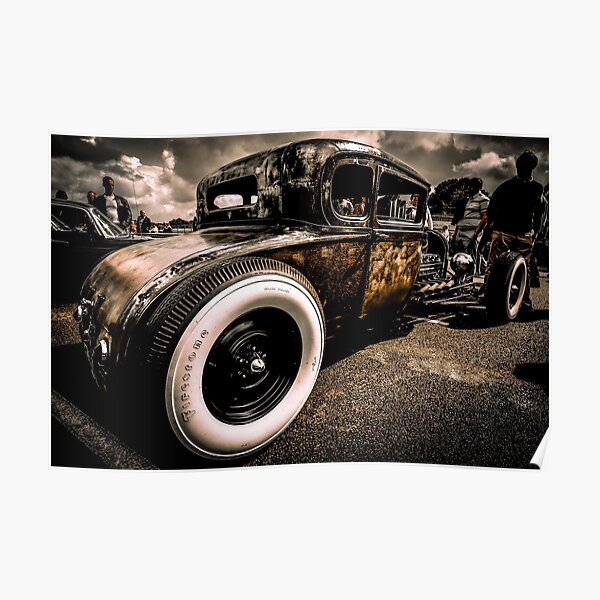 Rat Rod Posters | Redbubble