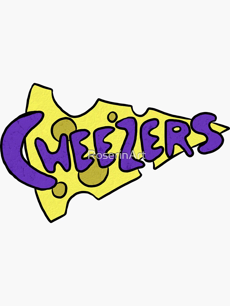 "Cheezers Restaurant Logo - Regular Show" Sticker for Sale by ...