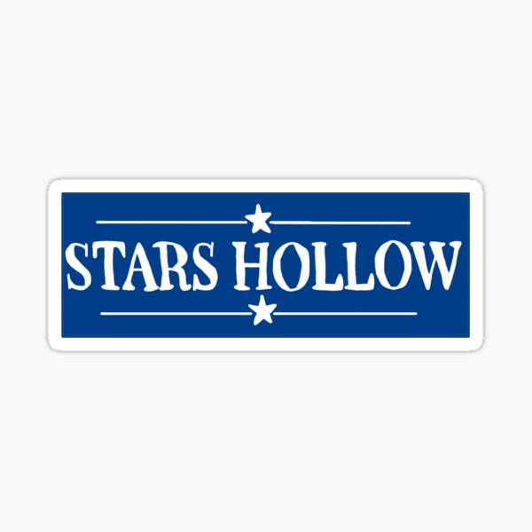 "stars hollow " Sticker for Sale by celinebell | Redbubble