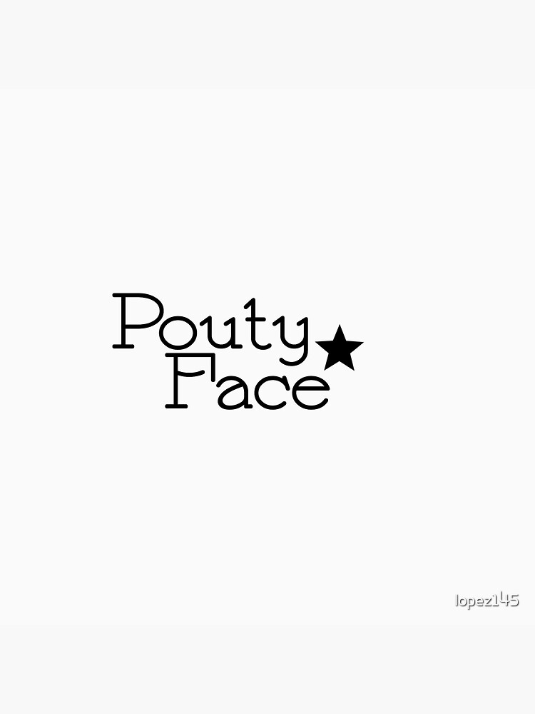 "Pouty face Addison rae" Sticker by lopez145 | Redbubble