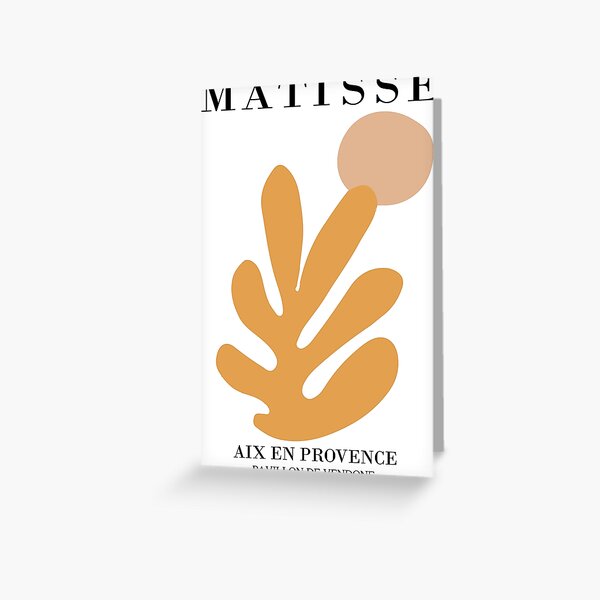 " Henri Matisse - Cutout Design - Henri Matisse Exhibition - PRINTS ...