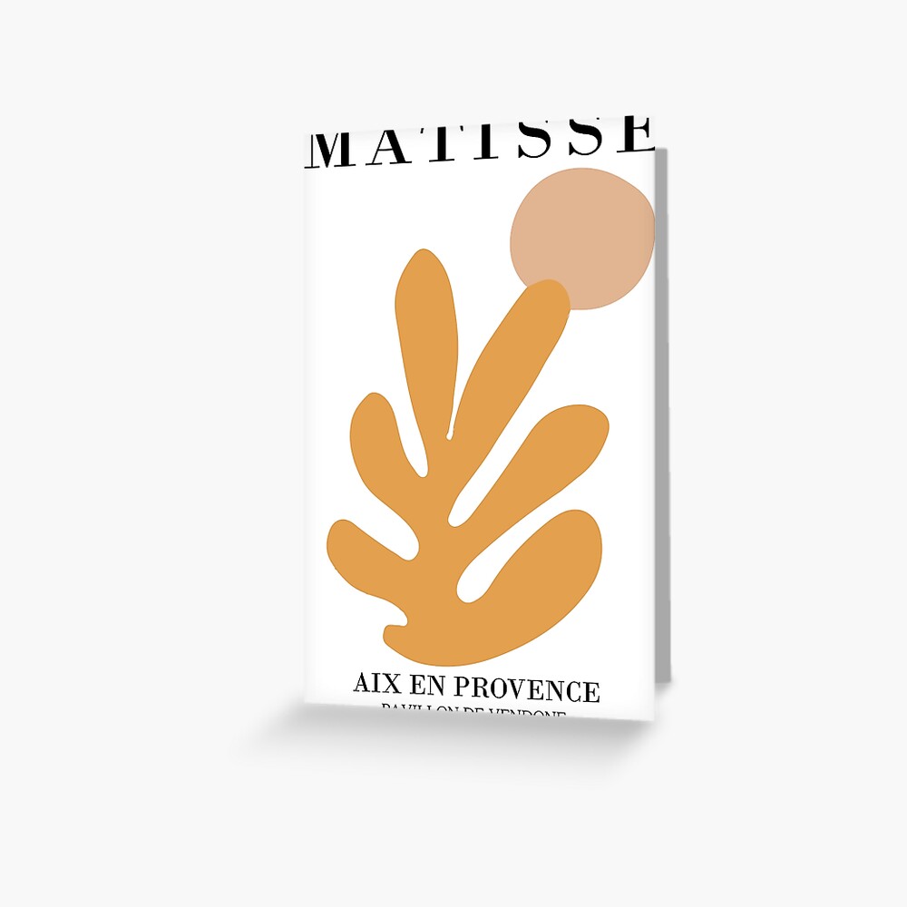 " Henri Matisse - Cutout Design - Henri Matisse Exhibition - PRINTS ...