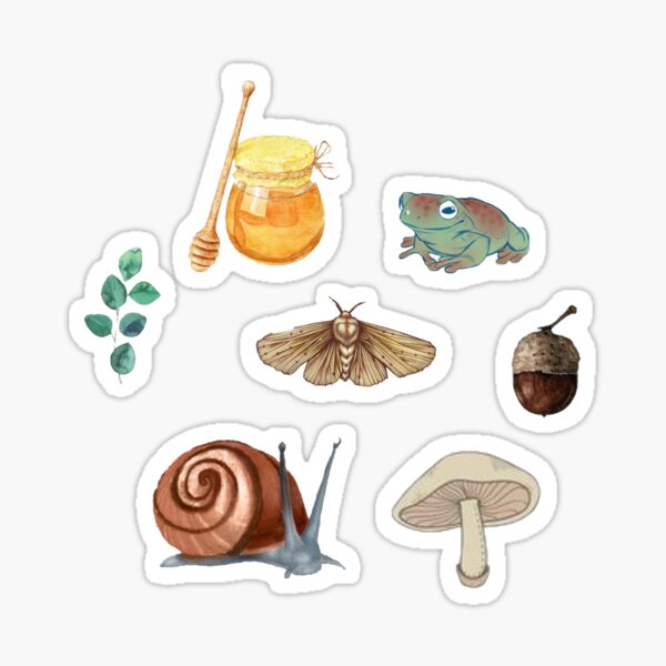"cottage core sticker pack" Sticker for Sale by edieurbinnn | Redbubble