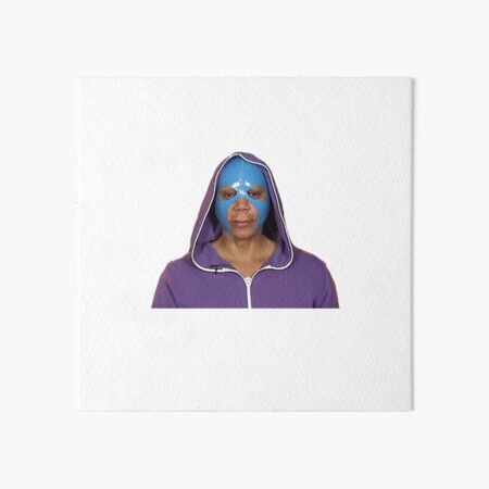 "Rupaul with Face Mask Meme" Art Board Print by artsyandinspire | Redbubble