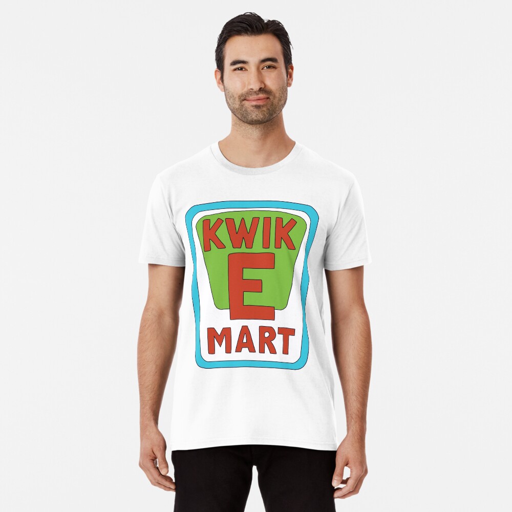 "Kwik E Mart Simpsons logo" Sticker for Sale by thebcarts | Redbubble