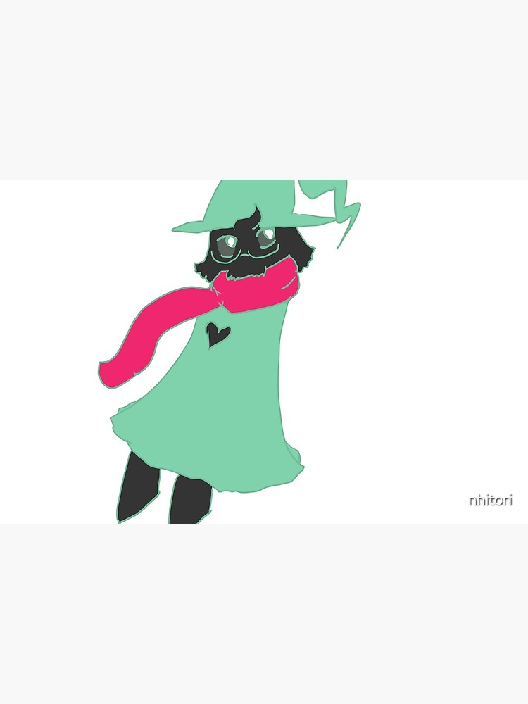 "Deltarune Dark Ralsei Chibi Sticker, Pin, + Others" Zipper Pouch by ...
