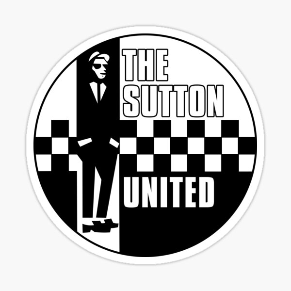 "Sutton Ska" Sticker for Sale by gandermonium | Redbubble