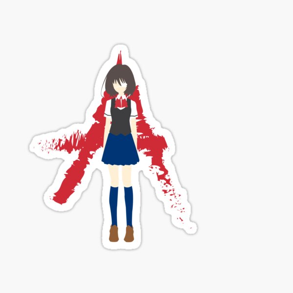 "Misaki Mei (Another)" Sticker for Sale by iamnikki | Redbubble