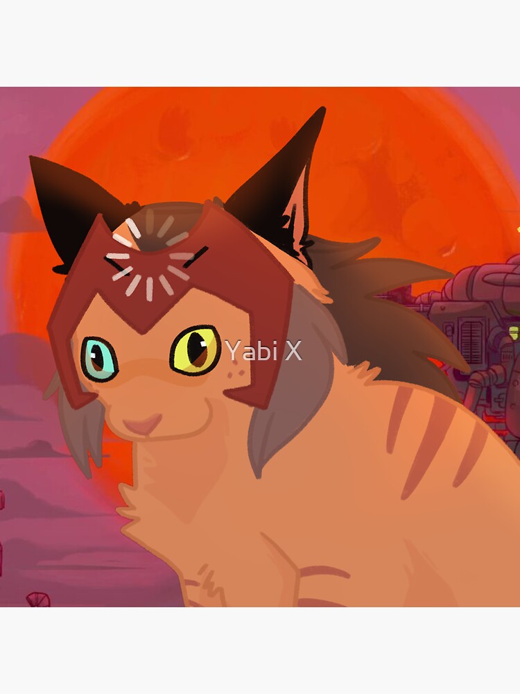"Catra meme" Sticker for Sale by Yabi X | Redbubble