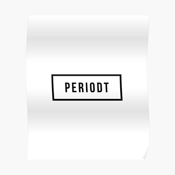 "periodt meme" Poster by Jeangel97 | Redbubble