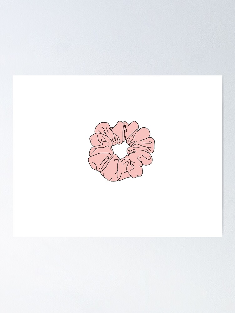 "Light Pink Scrunchie" Poster by meherdhillon | Redbubble