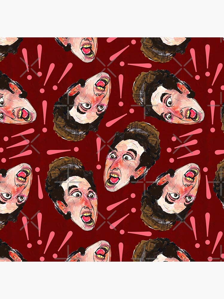 "Al Pacino von Heat Yelling Pattern" Poster von RobertPhelpsArt | Redbubble