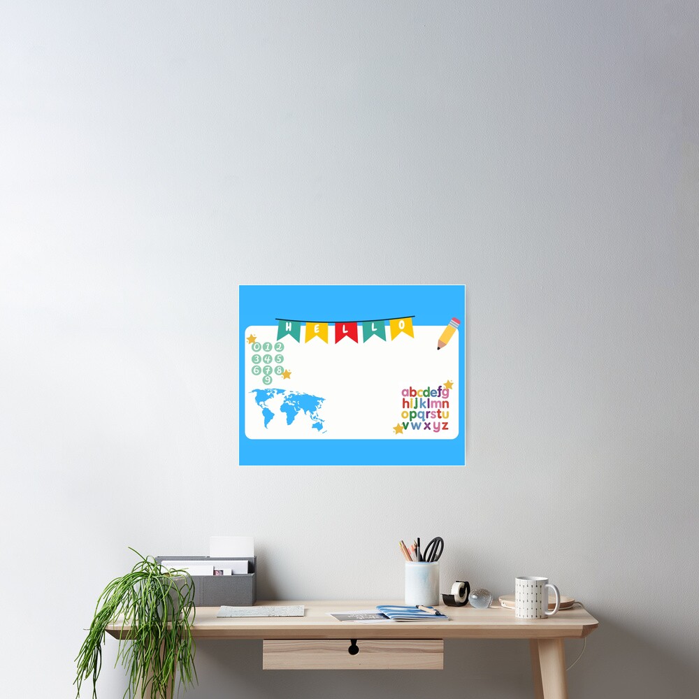 "ESL Teacher Fun + Colourful Classroom Background! Online Teacher ...