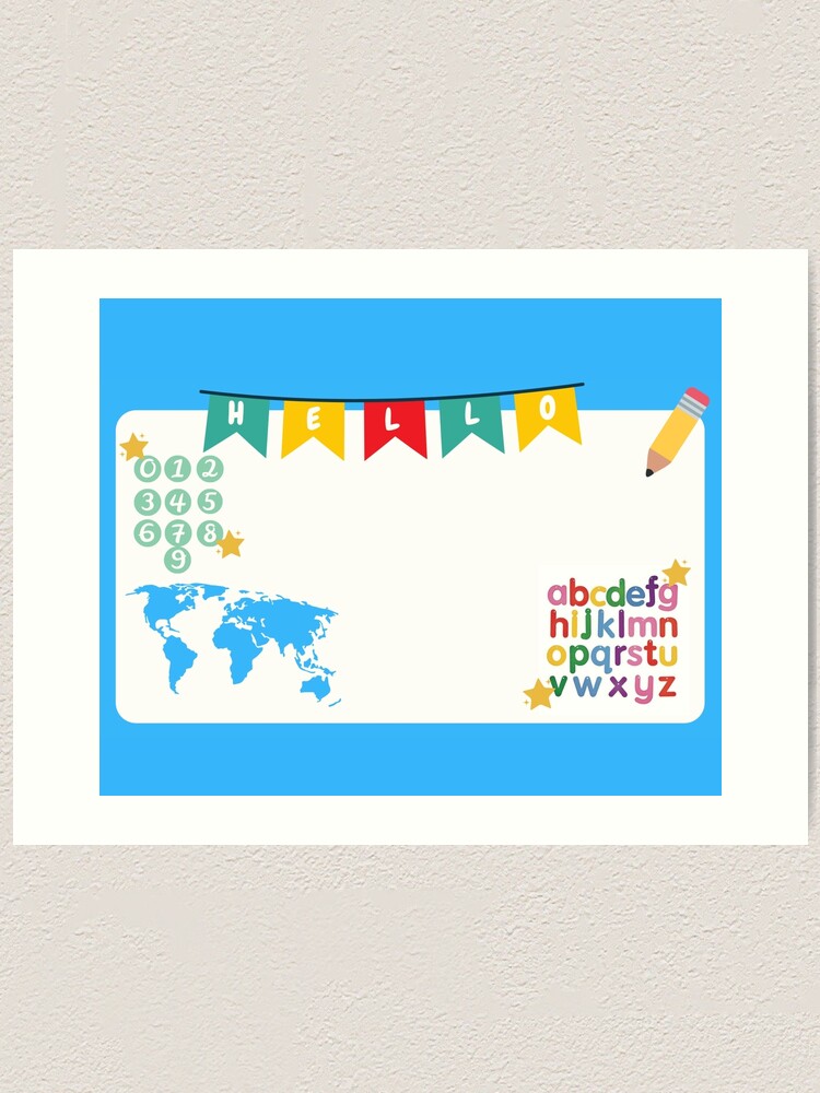 "ESL Teacher Fun + Colourful Classroom Background! Online Teacher ...