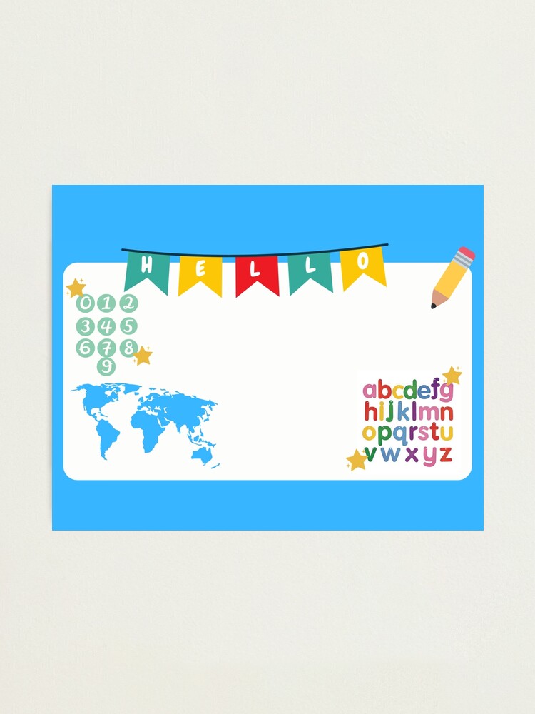 "ESL Teacher Fun + Colourful Classroom Background! Online Teacher ...