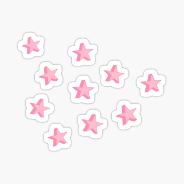 "Pink star pack" Sticker by VsDesignShop | Redbubble