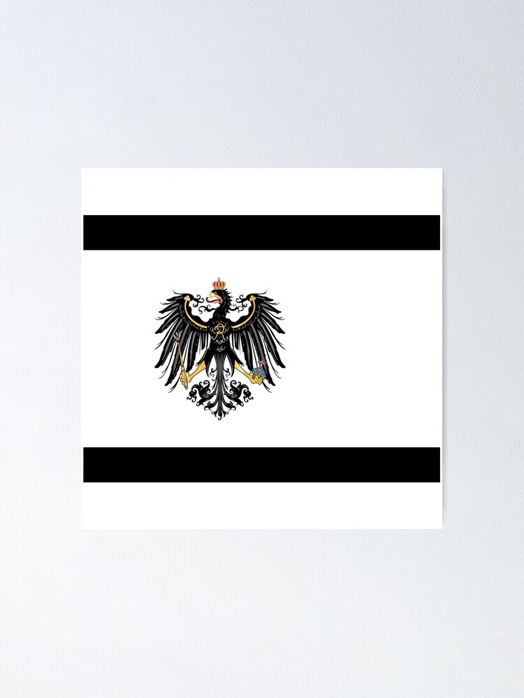 "Prussian flag design" Poster by AidanMDesigns | Redbubble