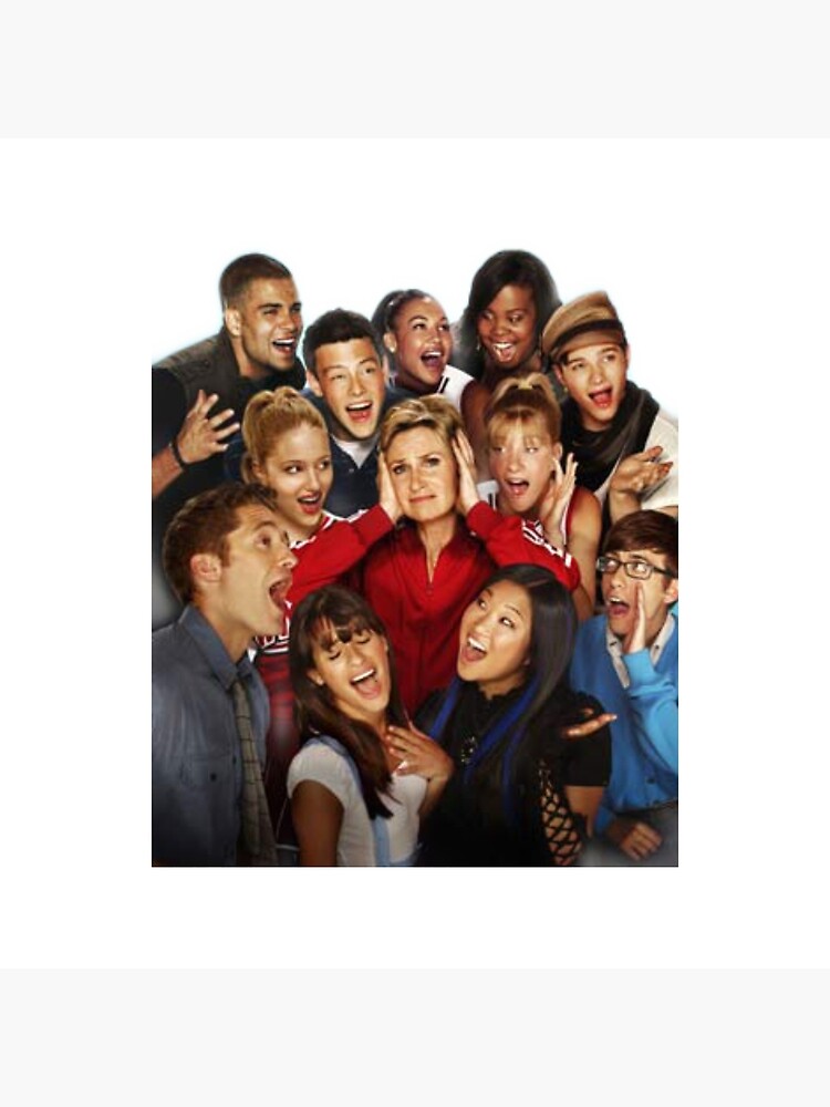 "glee cast!" Poster by BobandChad | Redbubble