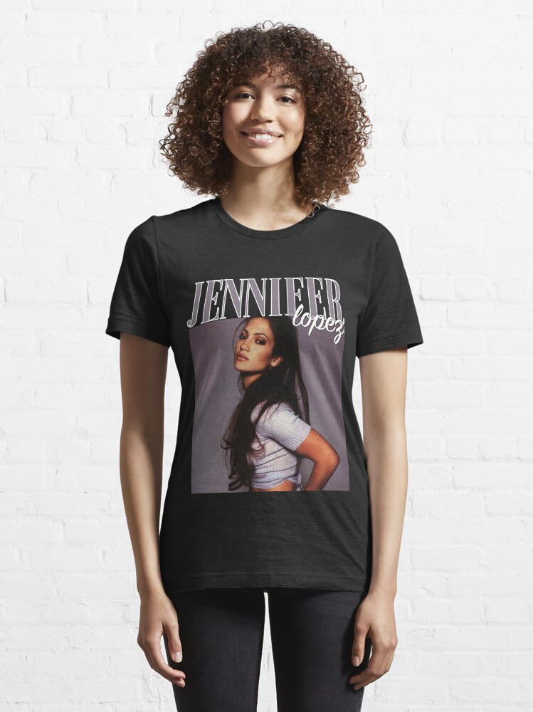 "JENNIFER LOPEZ 90s " T-shirt for Sale by melanybats | Redbubble ...