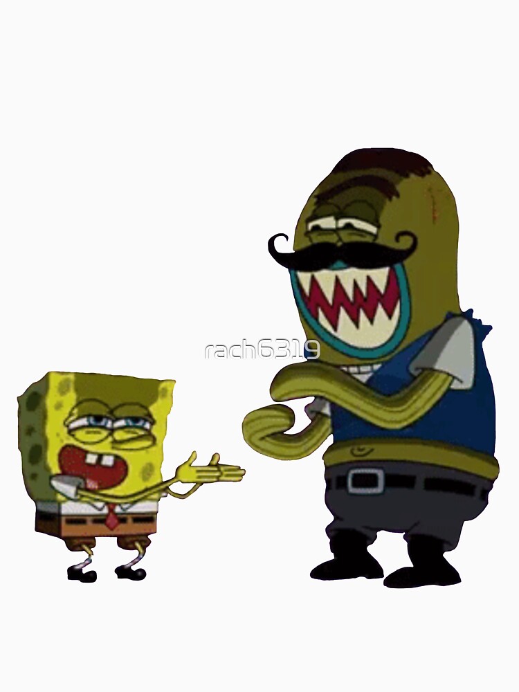 "The Tattletale Strangler and Spongebob" T-shirt for Sale by rach6319 ...