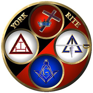 "York Rite" Sticker for Sale by TNTreasure | Redbubble