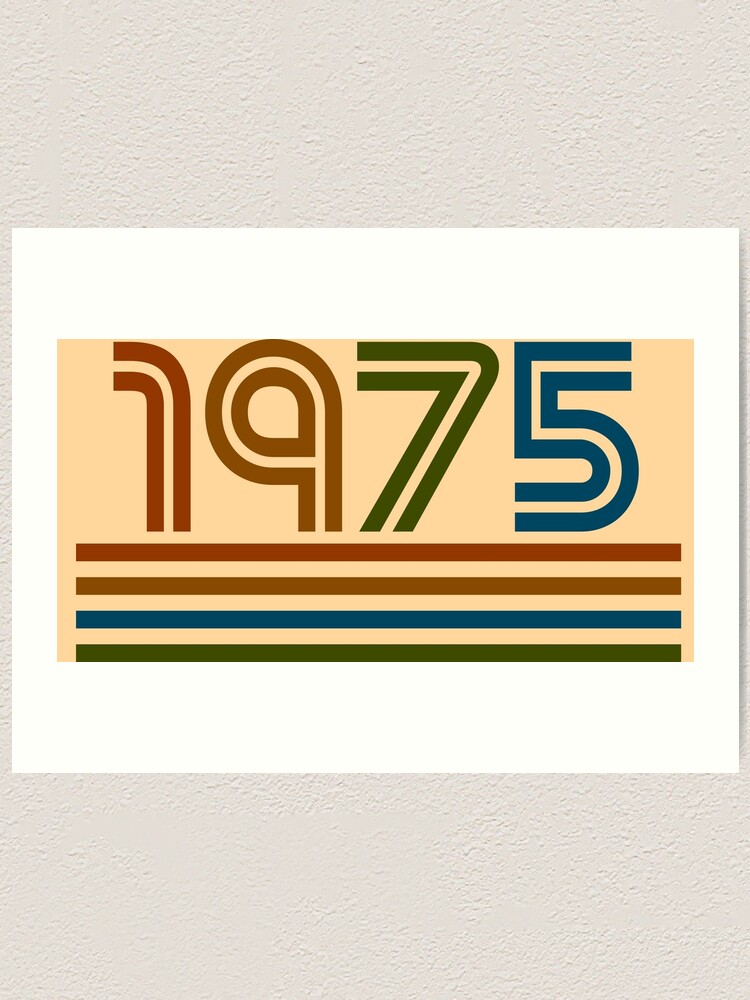 "1975 logo" Art Print by arcticsinus | Redbubble