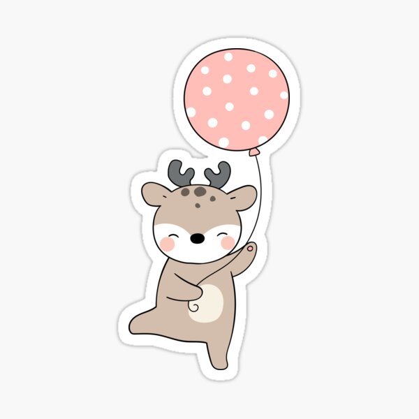 "cute happy cartoon " Sticker for Sale by obada9 | Redbubble