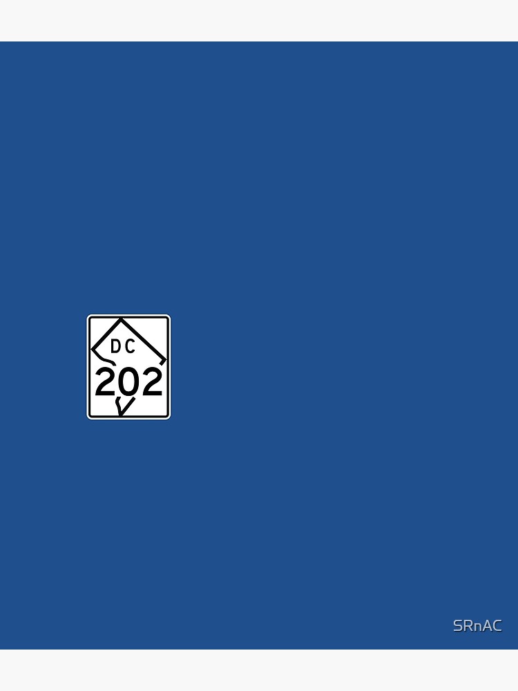 "Washington DC Route 202 (Vorwahl 202)" Rucksack von SRnAC | Redbubble