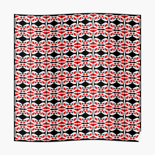 "Seamless geometric op art texture hexagons diamonds triangles and ...