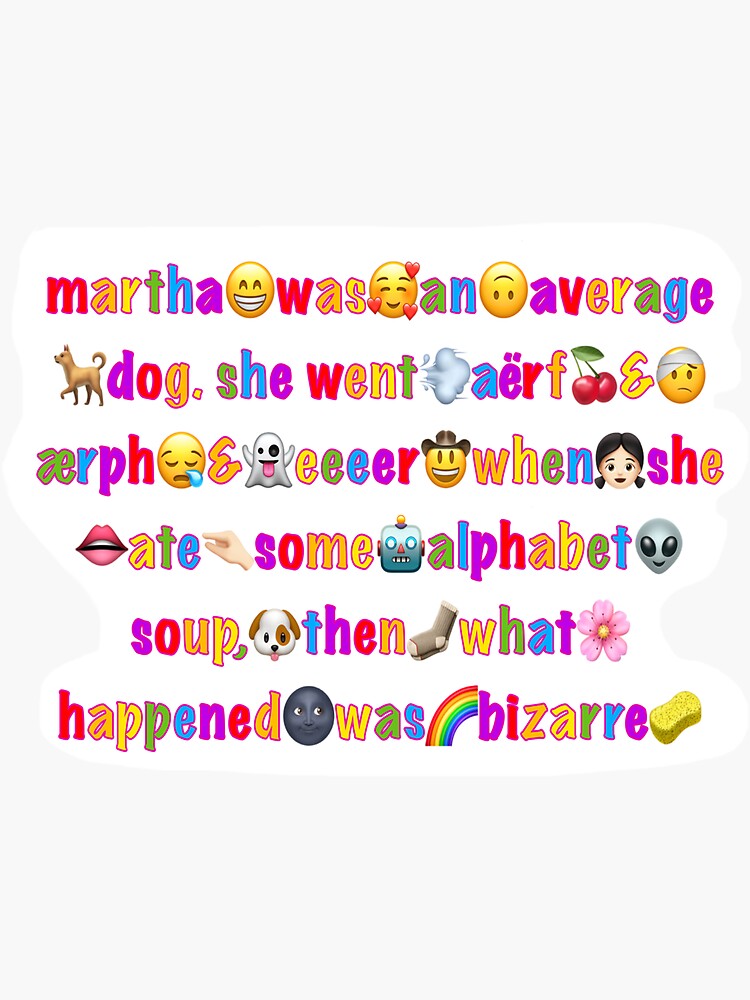 "Martha Speaks Sticker" Sticker by bishboshgifts | Redbubble