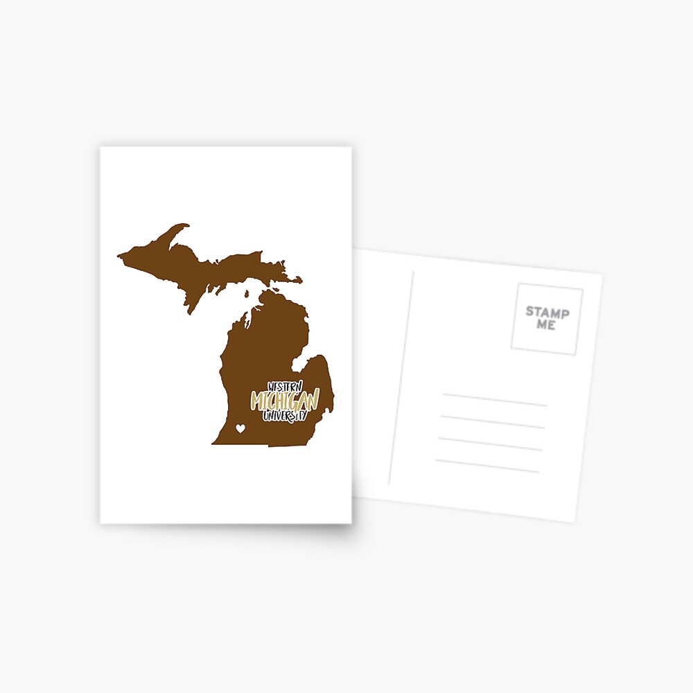 "Western Michigan" Sticker for Sale by mynameisliana | Redbubble