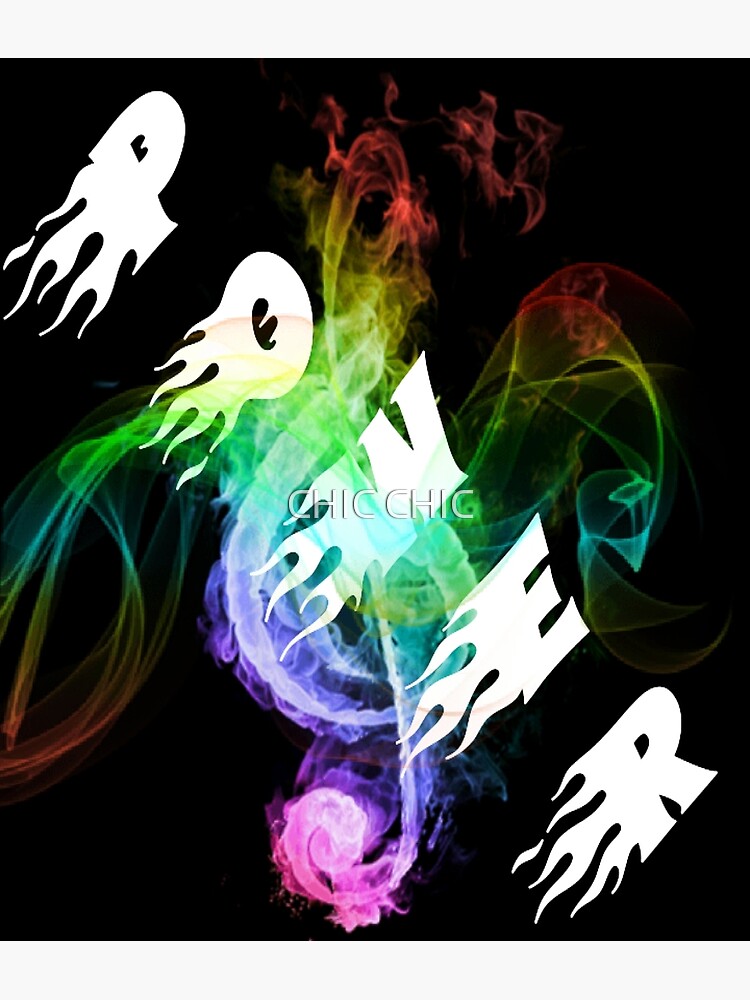 "music is power" Poster by hicham69am | Redbubble