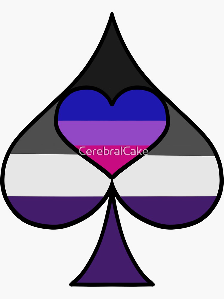 Biromantic Asexual Sticker For Sale By Cerebralcake Redbubble
