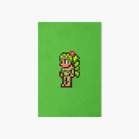 "Dryad NPC Terraria HD" Art Board Print for Sale by TheZecrom | Redbubble