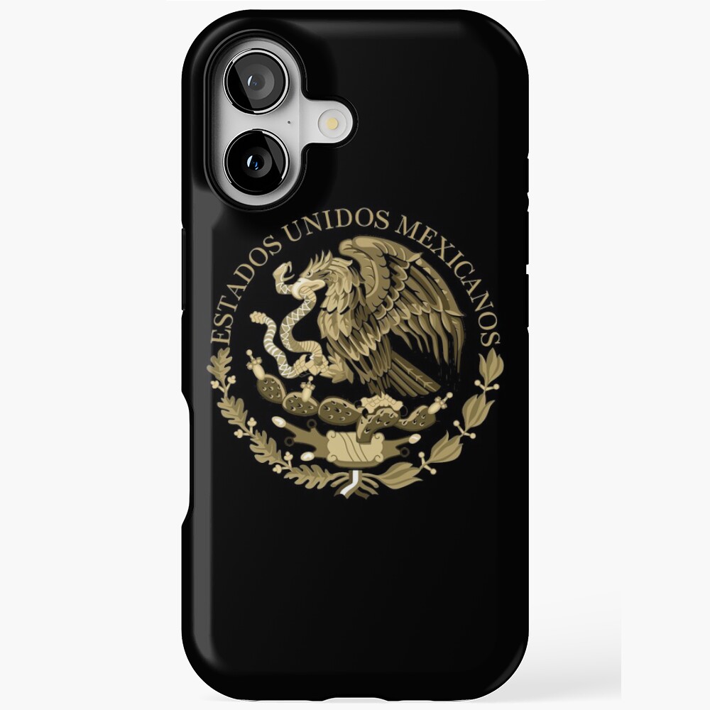 "Mexican Flag Seal in sepia tones" Sticker for Sale by Bruiserstang ...