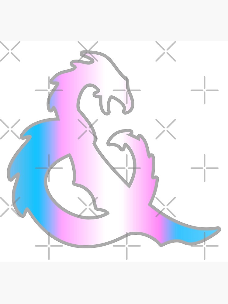 "Dungeons & Dragons Transgender Pride" Poster by Twisted-Giraffe ...