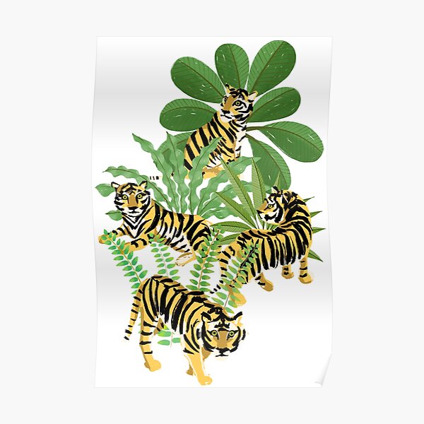 "Time to roar" Poster for Sale by FoundX-art | Redbubble