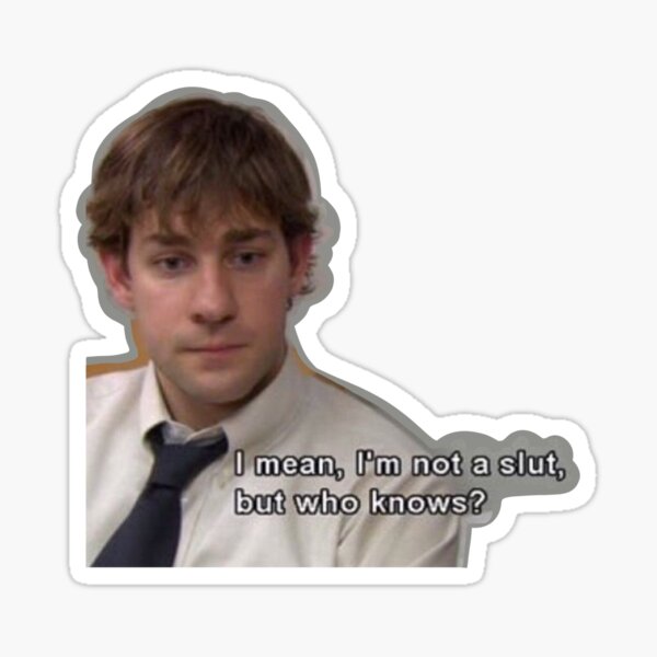 "The office meme" Sticker for Sale by angelslover | Redbubble