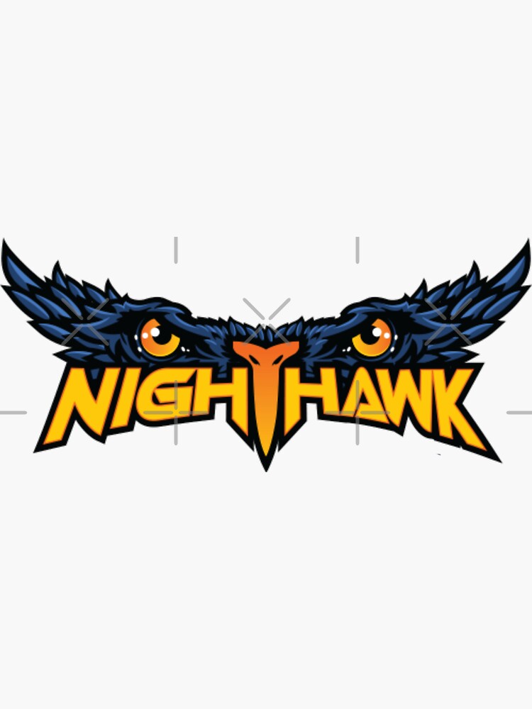 "Nighthawk" Sticker for Sale by carowindsfanson | Redbubble