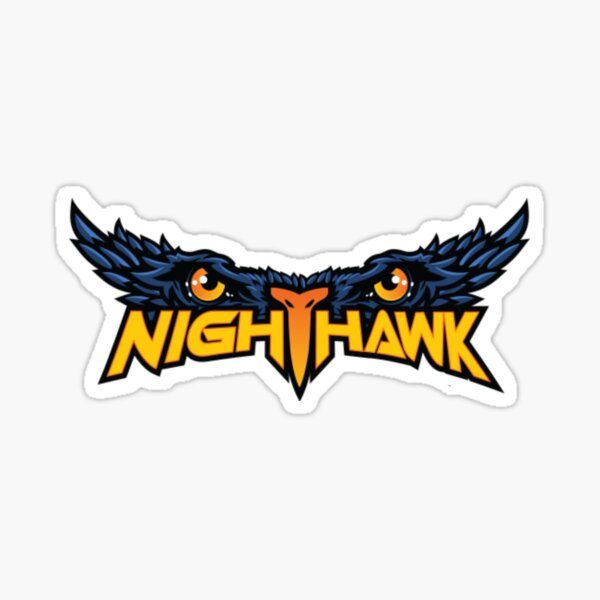 "Nighthawk" Sticker for Sale by carowindsfanson | Redbubble