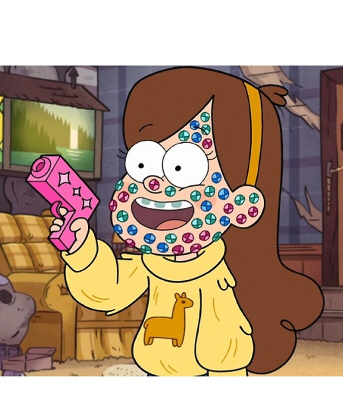 ""I successfully bedazzled my face!"-MABEL, GRAVITY FALLS" Mini Skirts ...