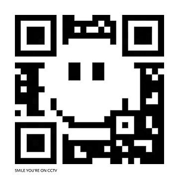 "QR Code - Smiley" Poster for Sale by wiscan | Redbubble