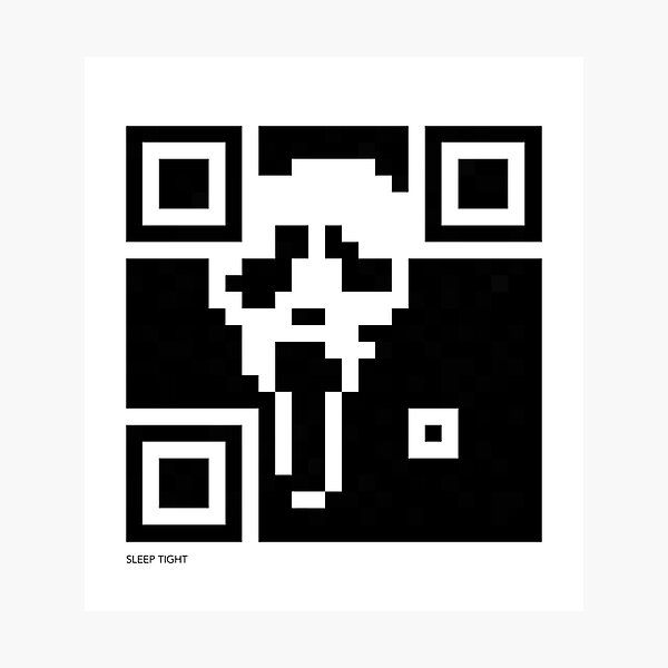 "QR Code - Scream" Photographic Print for Sale by wiscan | Redbubble
