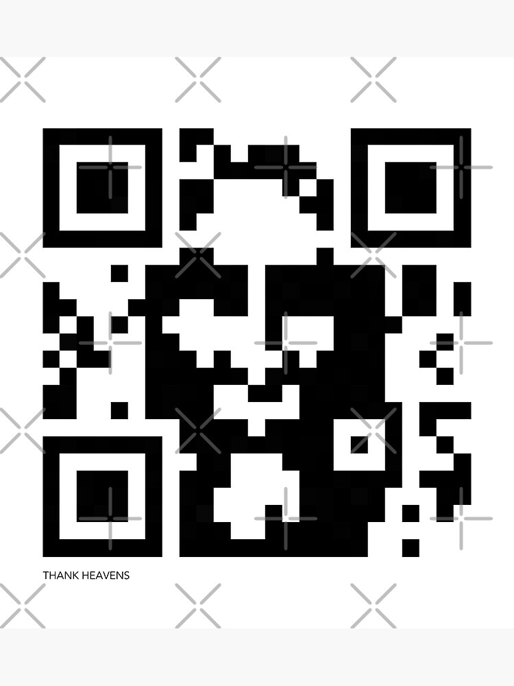 "QR Code - Jesus" Poster for Sale by wiscan | Redbubble