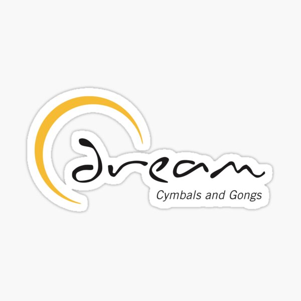 "Dream Cymbals and Gongs" Sticker for Sale by rolandjeric | Redbubble