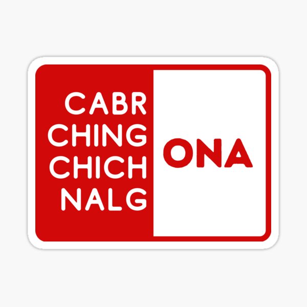 "CABRONA CHINGONA CHICHONA NALGONA" Sticker for Sale by chatafakup ...