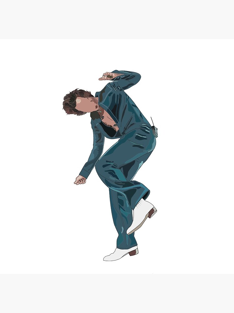 "Harry Styles Blue Suit Art- Print, Design " Art Print by greenmangoo ...